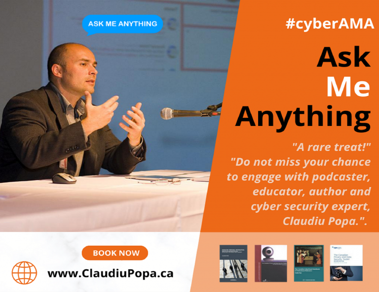 Claudiu Popa- Cyber Security Expert & Public Speaker